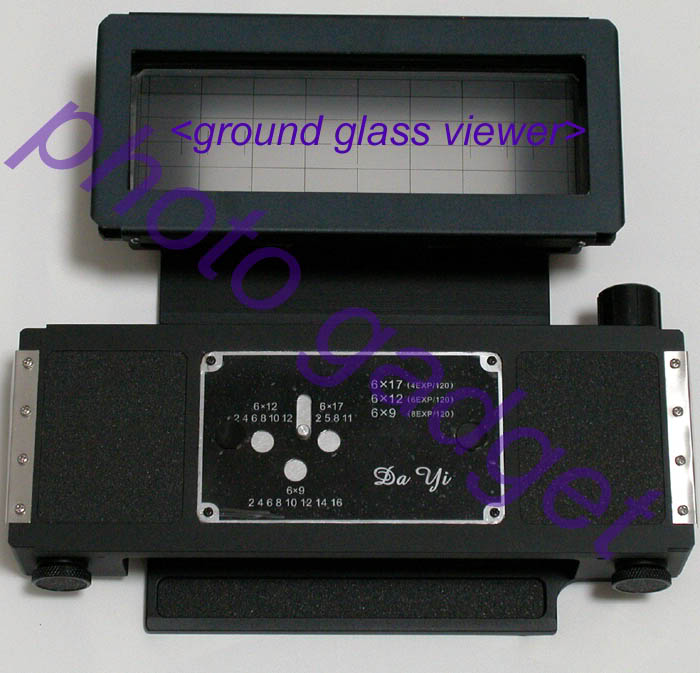 사진정보 - 4x5카메라에 가능한 6x17 Back들